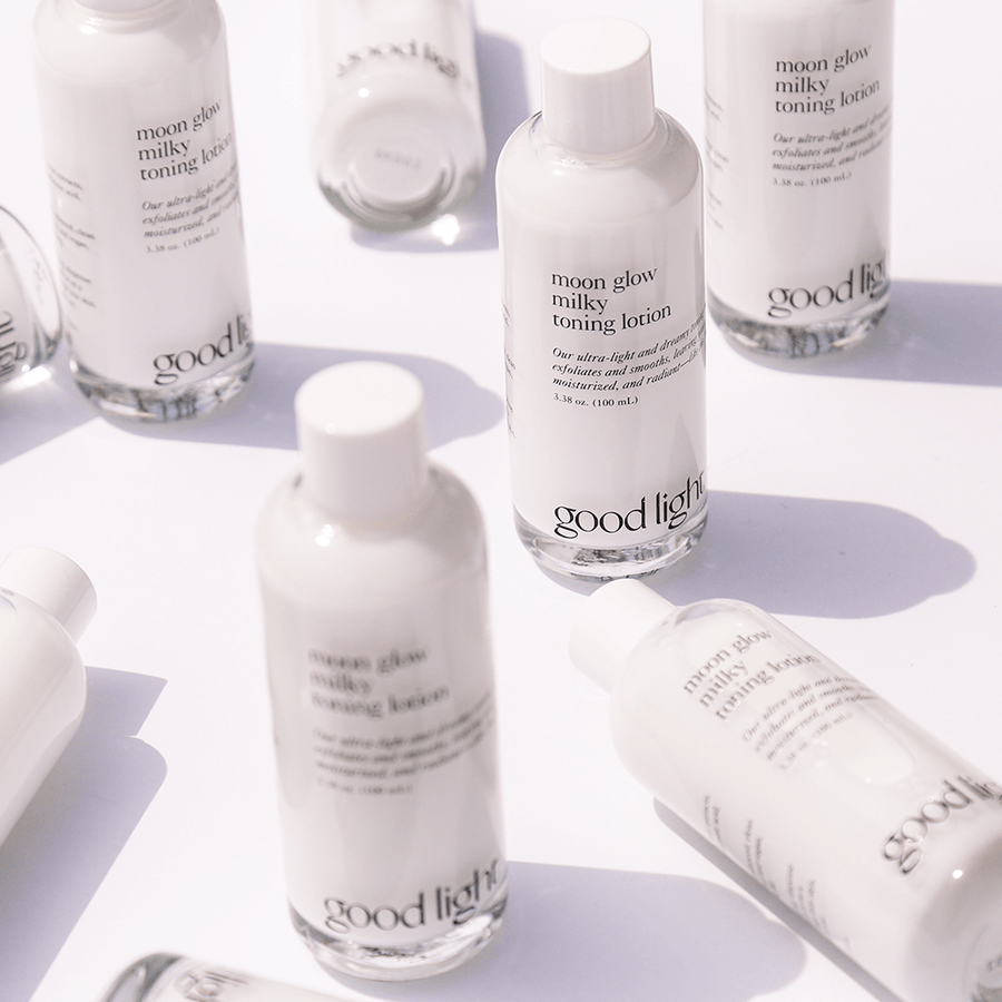 Moon Glow Milky Toning Lotion | good light cosmetics – good light world